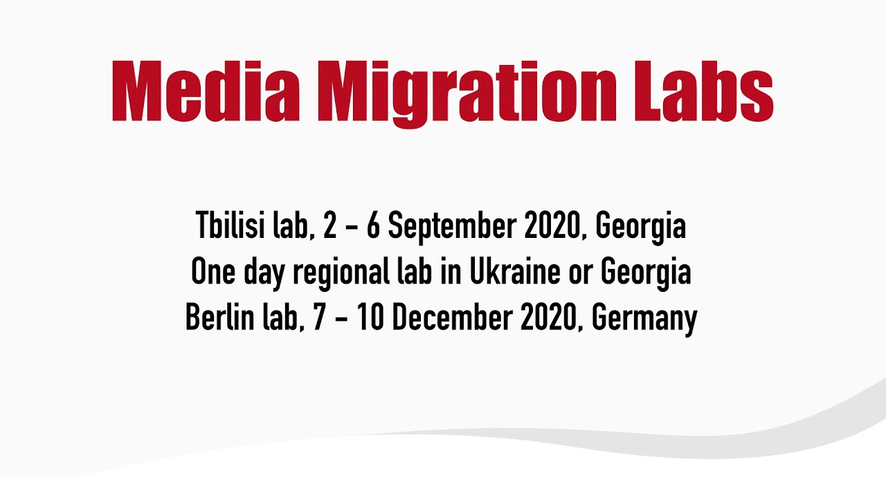 Media Migration Labs 2020 - +Benefit Research und Consulting GmbH